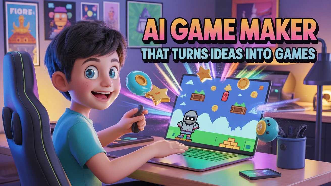 AI Game Maker That Turns Ideas Into Games - Lidarmos.co.uk